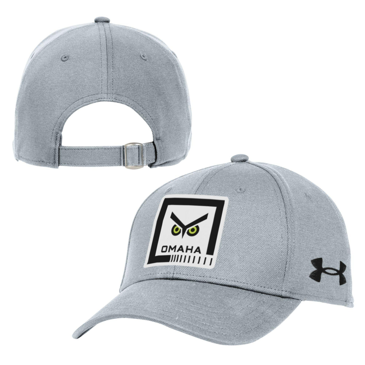 Under Armour Steel Heather Blitzing Adjustable Cap – Union Omaha
